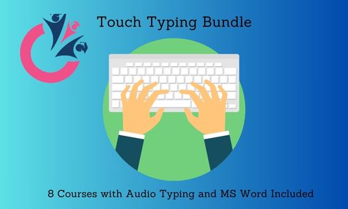 Touch Typing Bundle - Audio Typing and MS Word Included - Compete High
